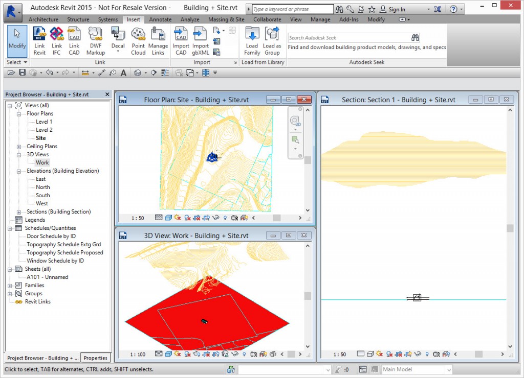 Creating a Topo Surface and Boundary Lines in Revit from Survey ...