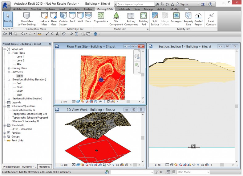 Creating a Topo Surface and Boundary Lines in Revit from Survey ...
