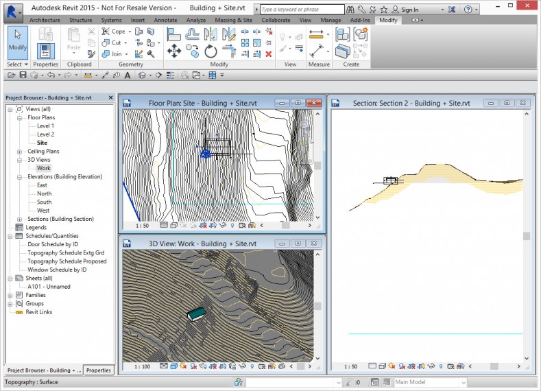 Creating a Topo Surface and Boundary Lines in Revit from Survey ...
