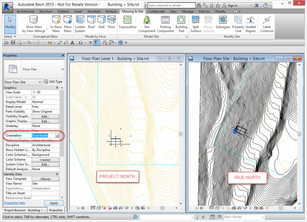 Creating a Topo Surface and Boundary Lines in Revit from Survey Information – Caduceus Systems ...